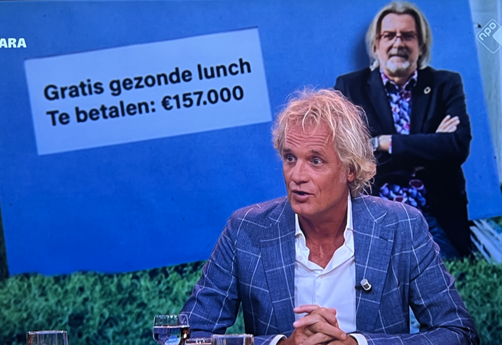Gratis Gezonde Lunch bij programma Bar Laat - Rob Baan